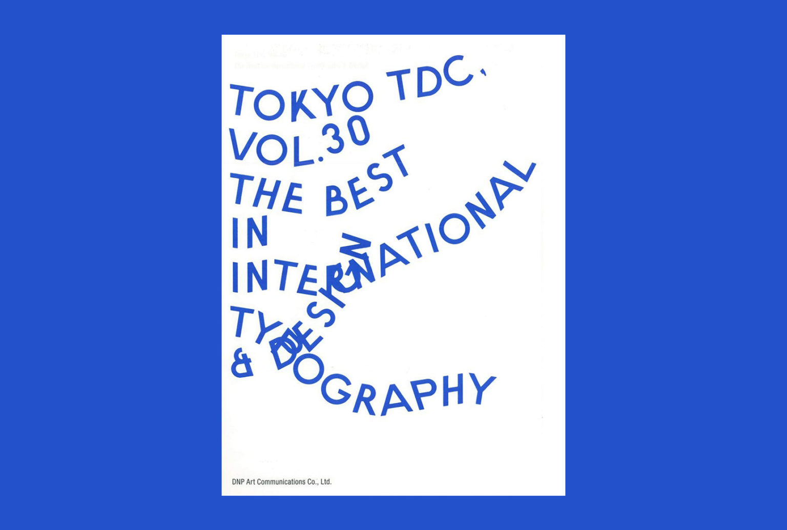 TOKYO TDC VOL.30 | 札幌市 グラフィック・ロゴ・ブランディング デザイン会社 | スタジオワンダー